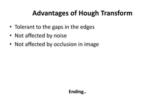 Basics of Linear Hough Transform | PPTX