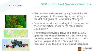 GEO Expert Advisory Group - ESA Thematic Exploitation Platforms ...