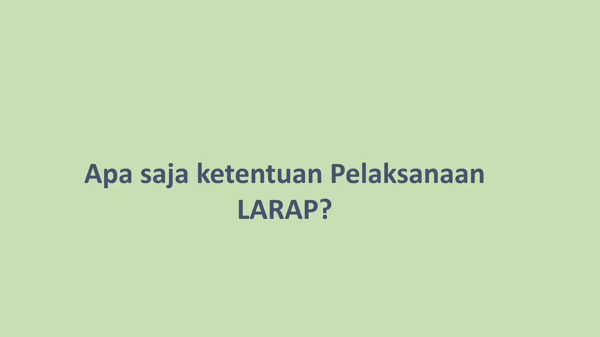 Modul LARAP | PPTX