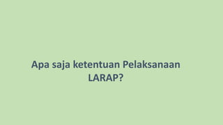 Modul LARAP | PPTX