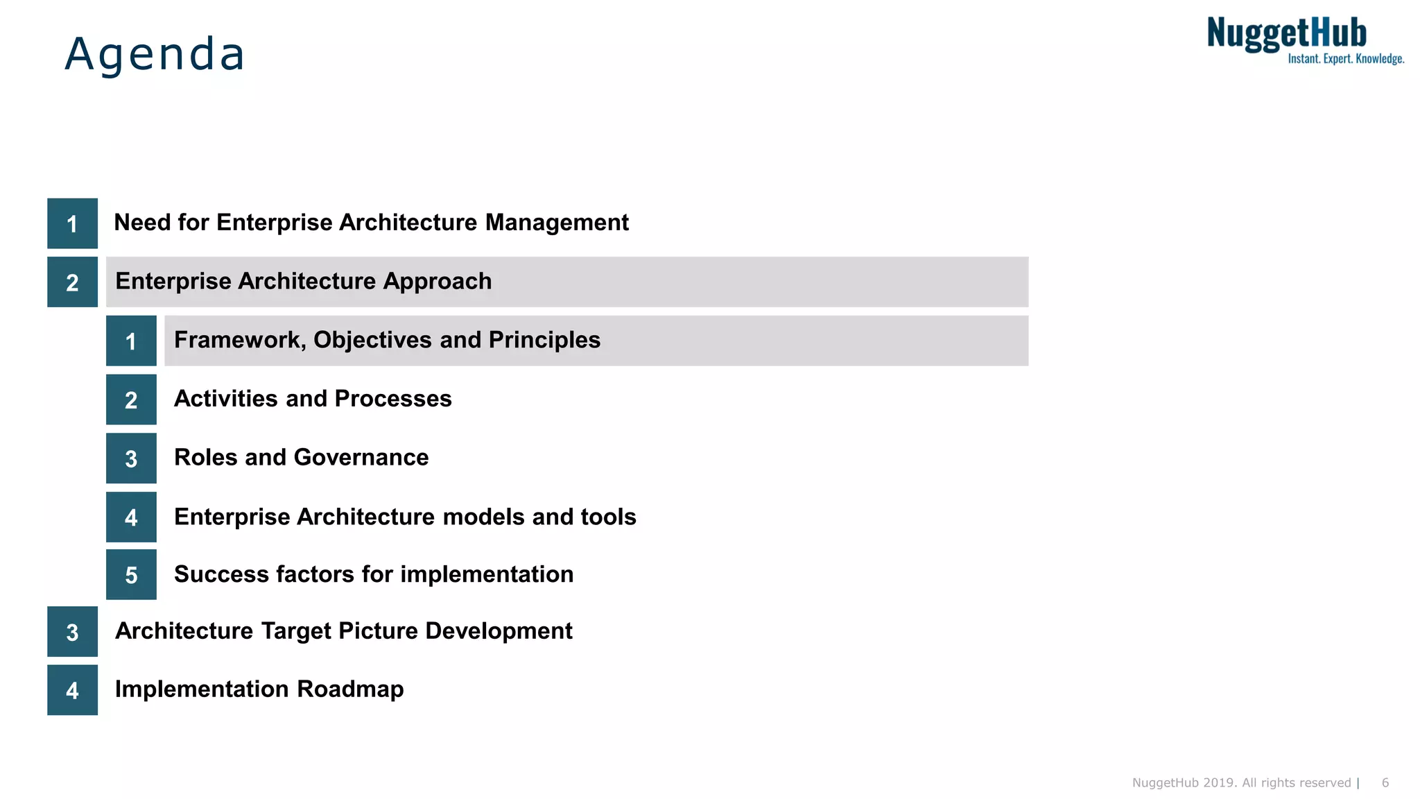 Enterprise Architecture Management (EAM) I Best Practices I NuggetHub | PDF