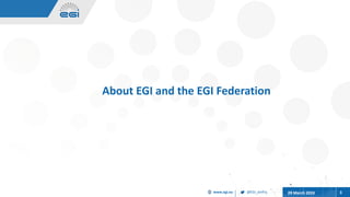 EGI Cloud Container Compute Service | PPT