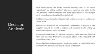 Ikea SA/PA/DA/PA MBA case study | PPT