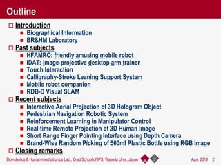 Introduction of Bio-Robotics and Human-Mechatronics Laboratory (2019.04 ...