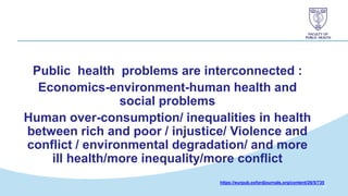 Public health systems and the health of the public | PPTX | Medical Health