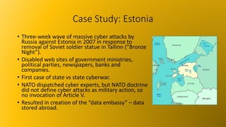 Cyberwar and Geopolitics | PPTX