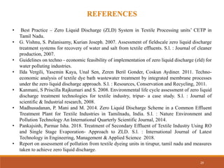 zero effluent discharge system | PPTX
