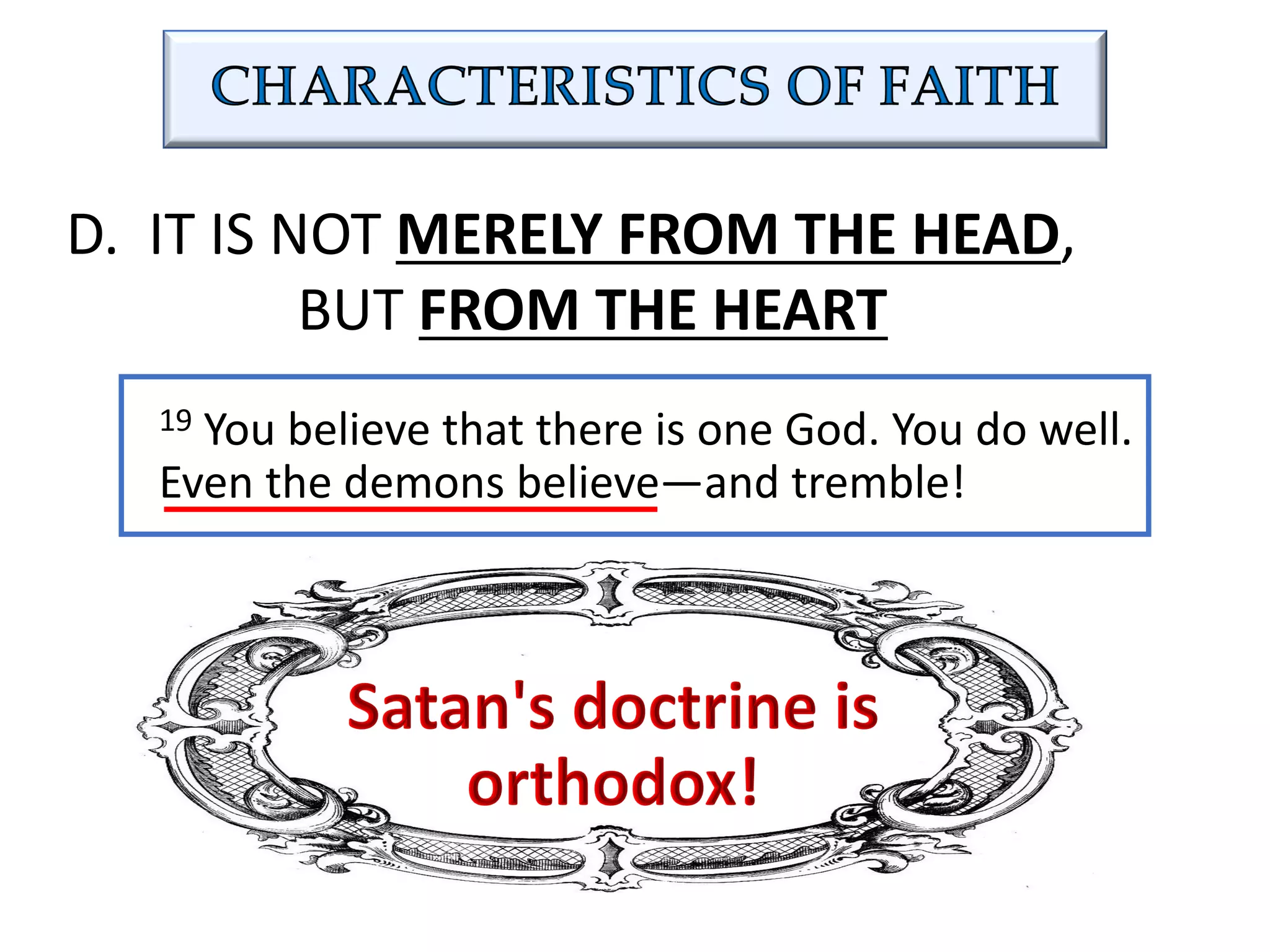 Faith Works - James 2:14-20.pptx | PDF