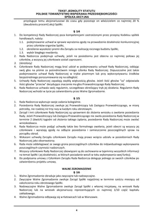 STATUT PTWP SA | PDF | Business Accounting & Finance | Business