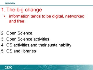 Are Libraries Sustainable in a World of Free, Networked, Digital Information? | PPTX