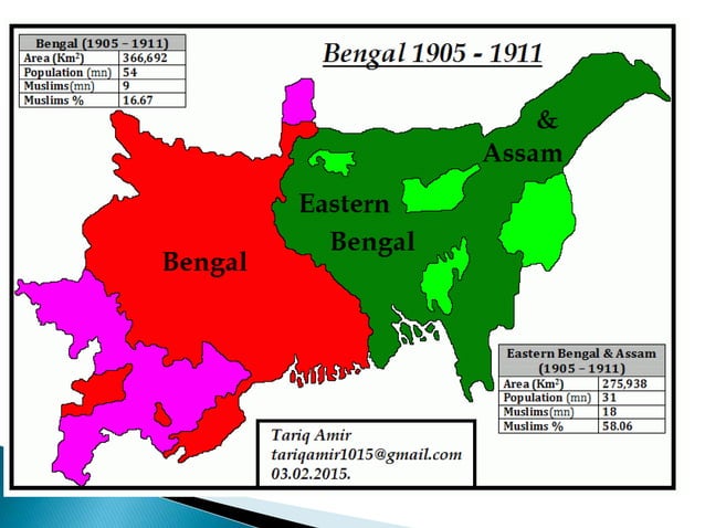 1905 Partition of Bengal Slide over.pptx