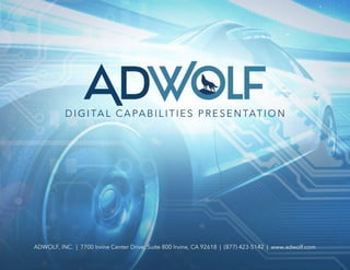 AdWolf Digital Capabilities Presentation | PPT