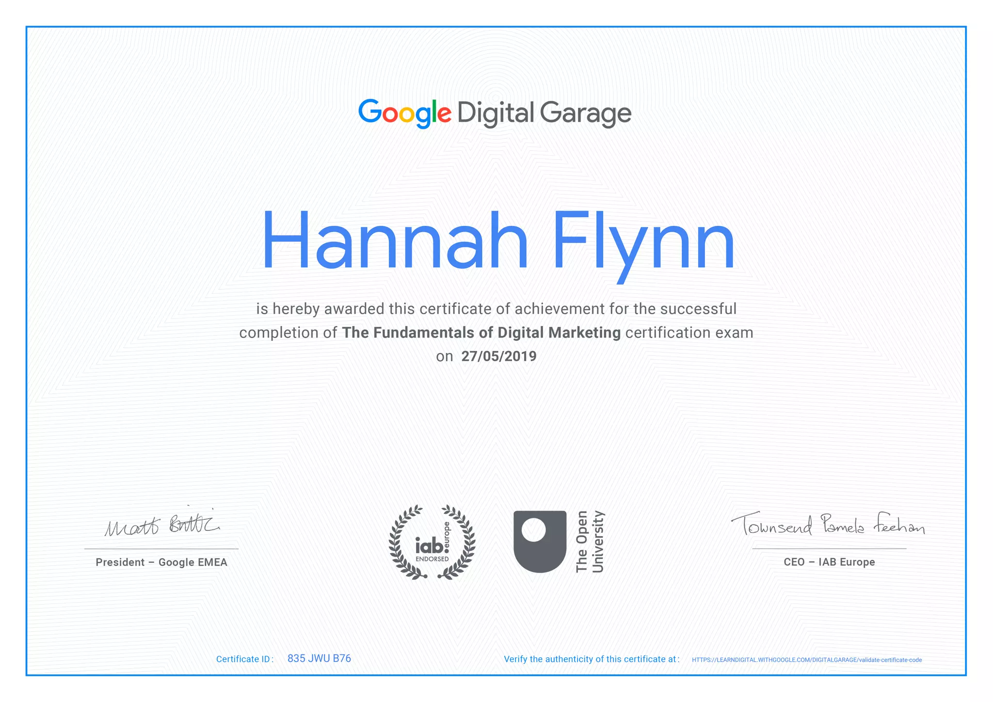 Google Digital Garage | The Fundamentals of Digital Marketing ...