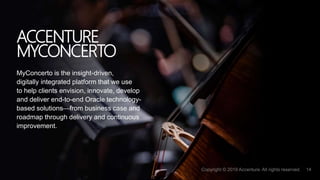 Oracle Technology Vision Accenture Technology Vision for Oracle 2019 | PPTX