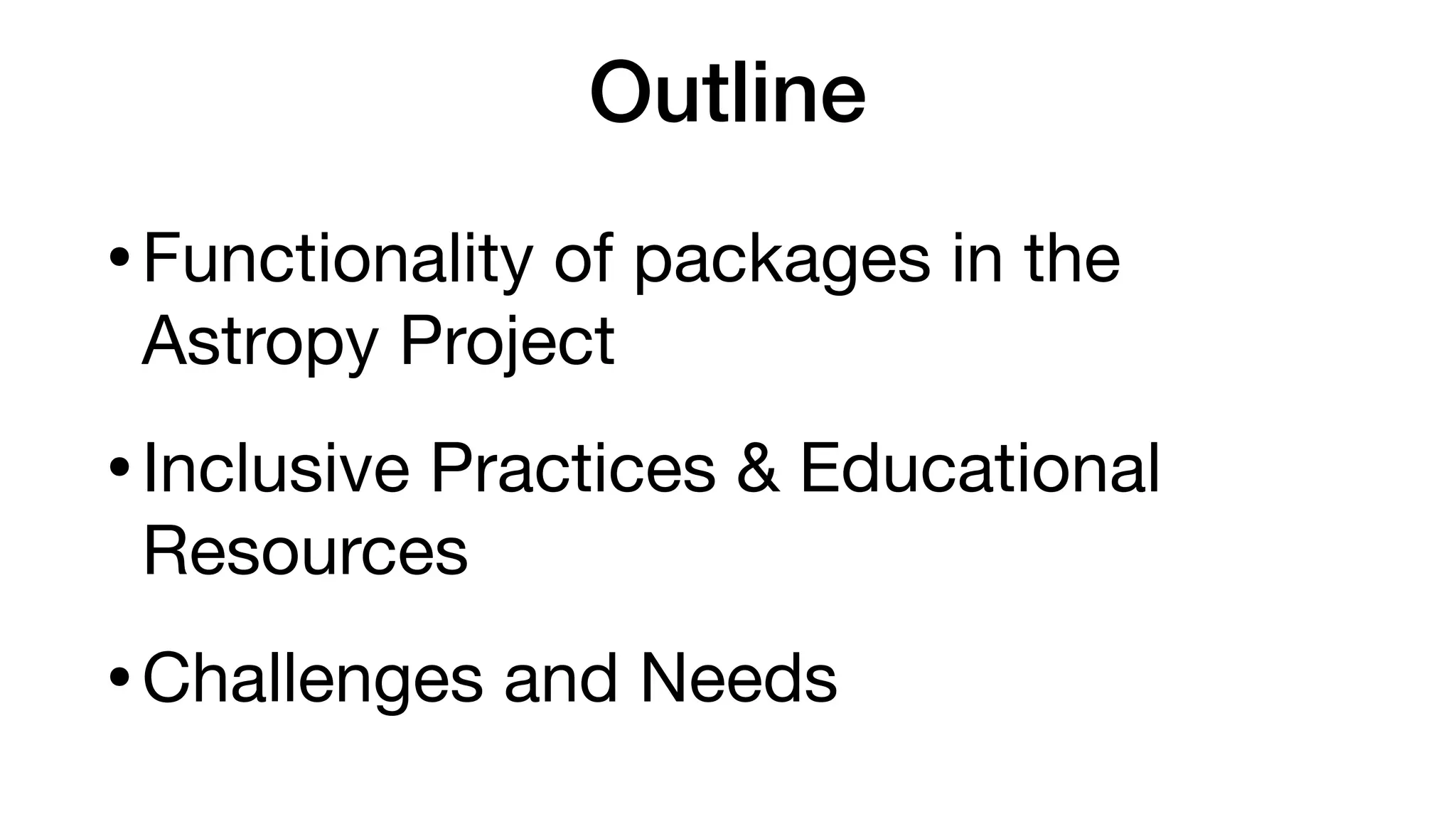 Some perspectives from the Astropy Project | PPT