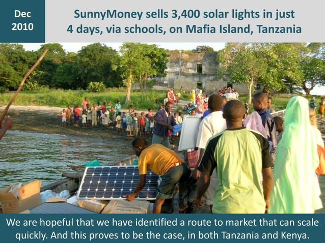 An updated history of SolarAid in pictures and charts, to mark the sale ...