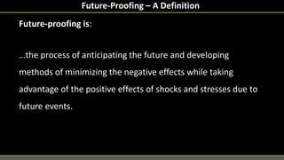 Panarchy & The Principles of Future-Proofing | PPTX
