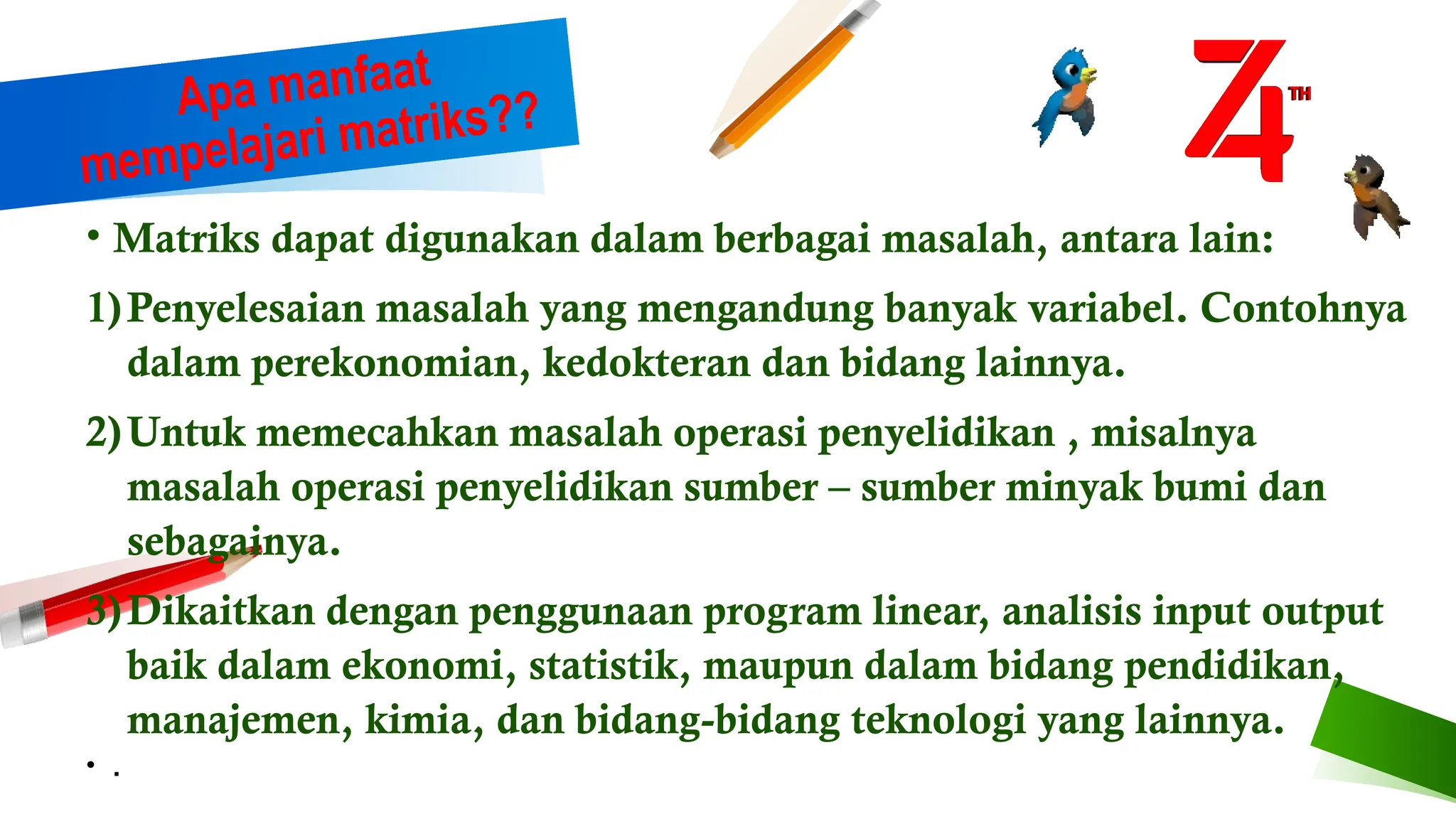 Konsep Matriks dan jenis jenis matriks dan transpose .pptx