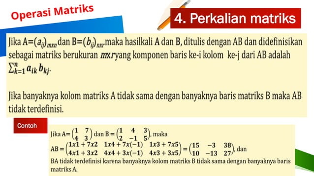 Konsep Matriks dan jenis jenis matriks dan transpose .pptx