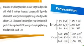 Konsep Matriks dan jenis jenis matriks dan transpose .pptx