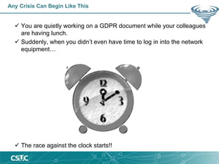 UNICANE Cyberexercise: searching for the Unicorn | PPT