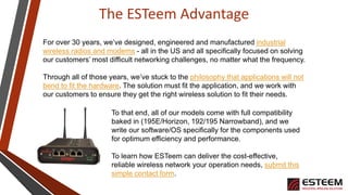 Water and Wastewater Applications for Industrial Wireless Radios | PPTX