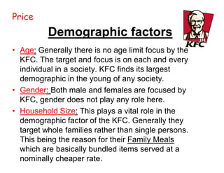 19080033 kentucky-fried-chicken-kfc-marketing-mix-four-ps | PDF
