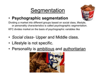 19080033 kentucky-fried-chicken-kfc-marketing-mix-four-ps | PDF