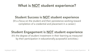 Understanding Student Experience | PDF