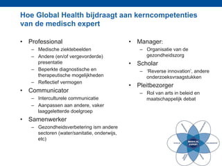 UMCU introductieweek: Global Health | PPT