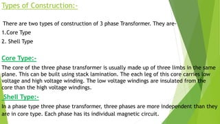 1909023_EEE291_Three Phase Transformer.pptx | Free Download