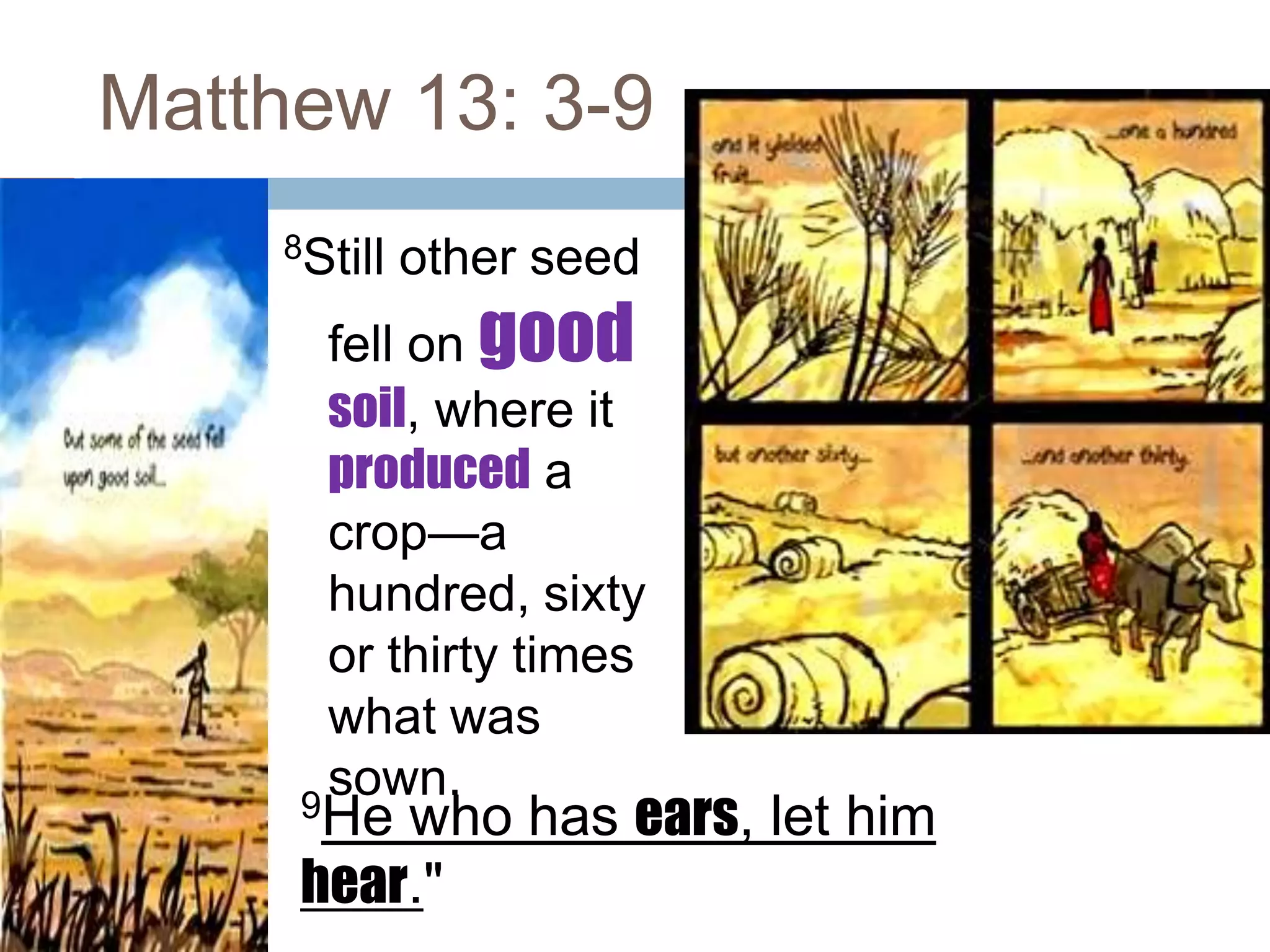 The Parable of the Sower | PPTX
