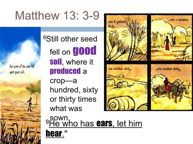 The Parable of the Sower | PPTX | Christianity | Religion & Spirituality