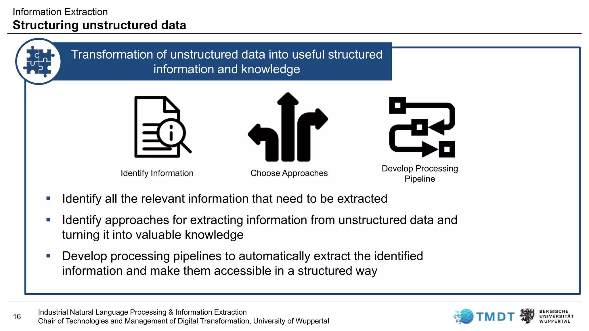 Industrial Natural Language Processing And Information Extraction Ppt
