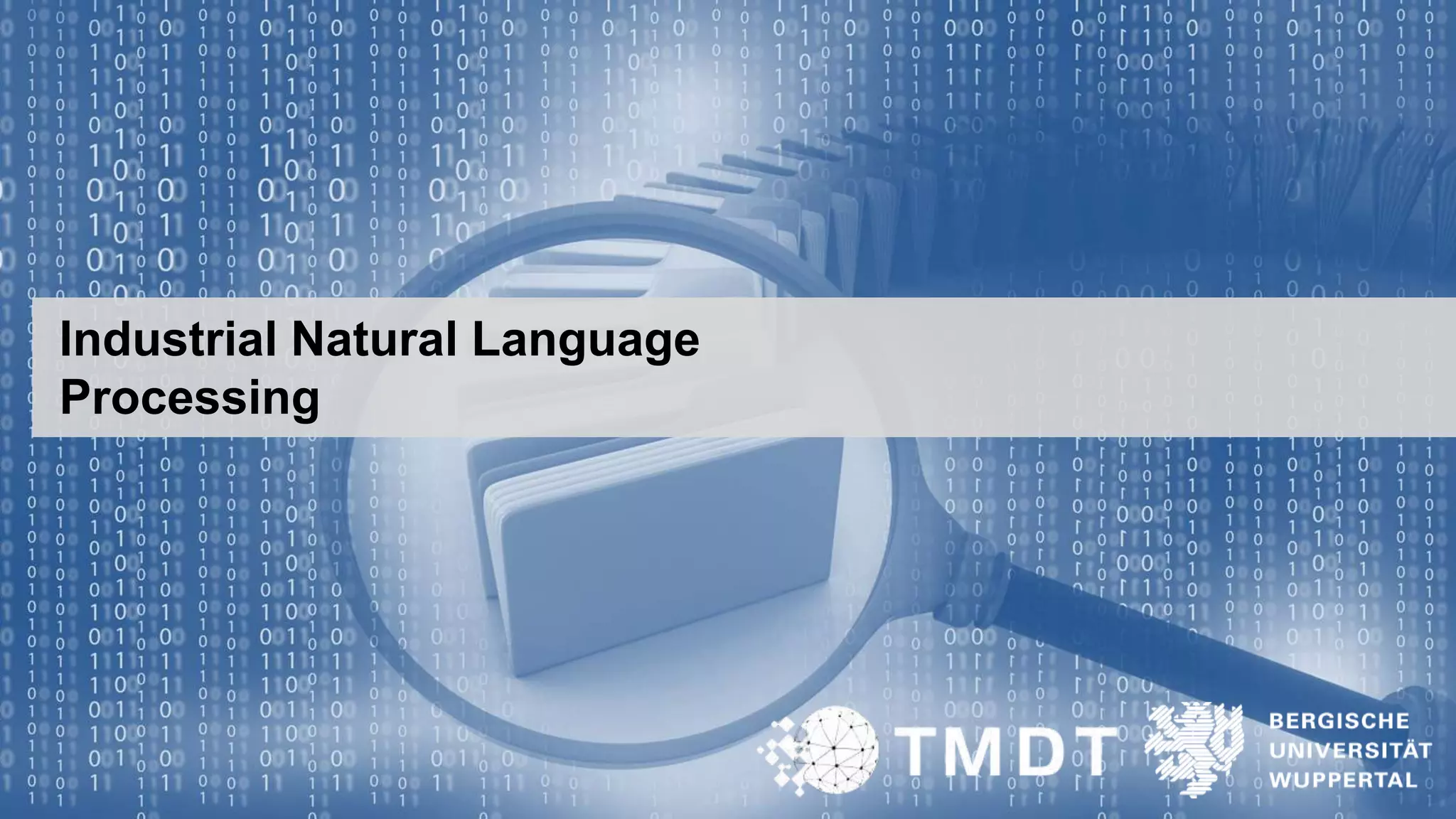 Industrial Natural Language Processing and Information Extraction | PPT