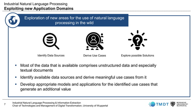 Industrial Natural Language Processing And Information Extraction Ppt