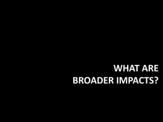 Sugimoto - Social media metrics as indicators of broader impact | PPTX