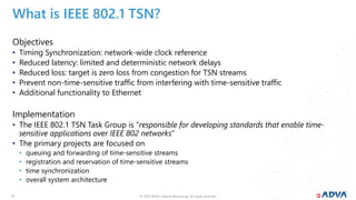 Options for time-sensitive networking for 5G fronthaul | PPT