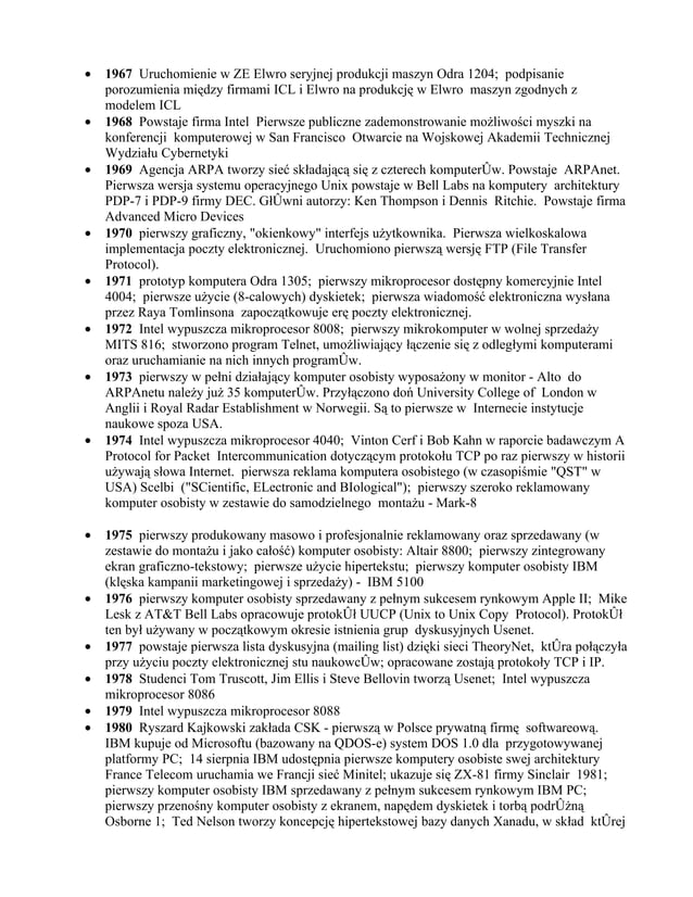 Historia informatyki | PDF