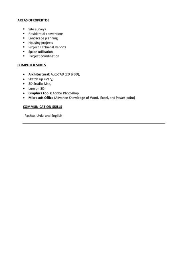 Ar.SADAM ALI CV | PDF
