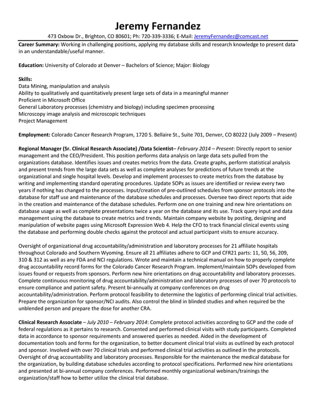 Jeremy Fernandez | PDF