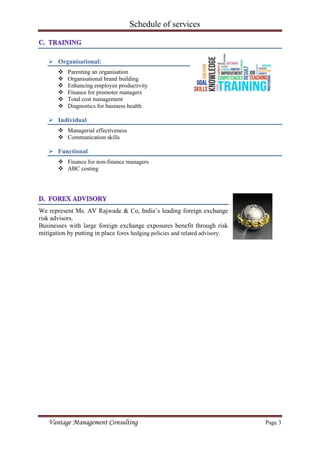 schedule of services | PDF