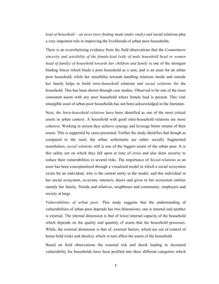 Abstract- Livelihoods of the urban Poor in Varanasi City- Arun Keshav ...