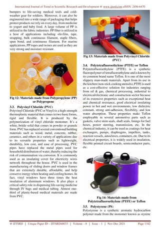 Polymers Used in Everyday Life | PDF