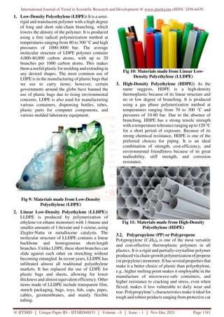 Synthetic Polymers In Everyday Life