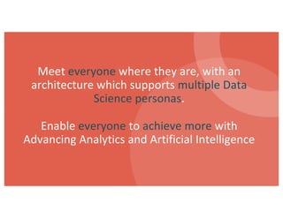 Building a Data Science as a Service Platform in Azure with Databricks | PPT