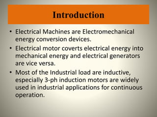 Three Phase Induction Motor & Its Application | PPTX