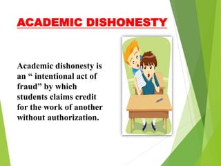 ACADEMIC DISHONESTY IS THE FIRST STEP CORRUPTION | PDF