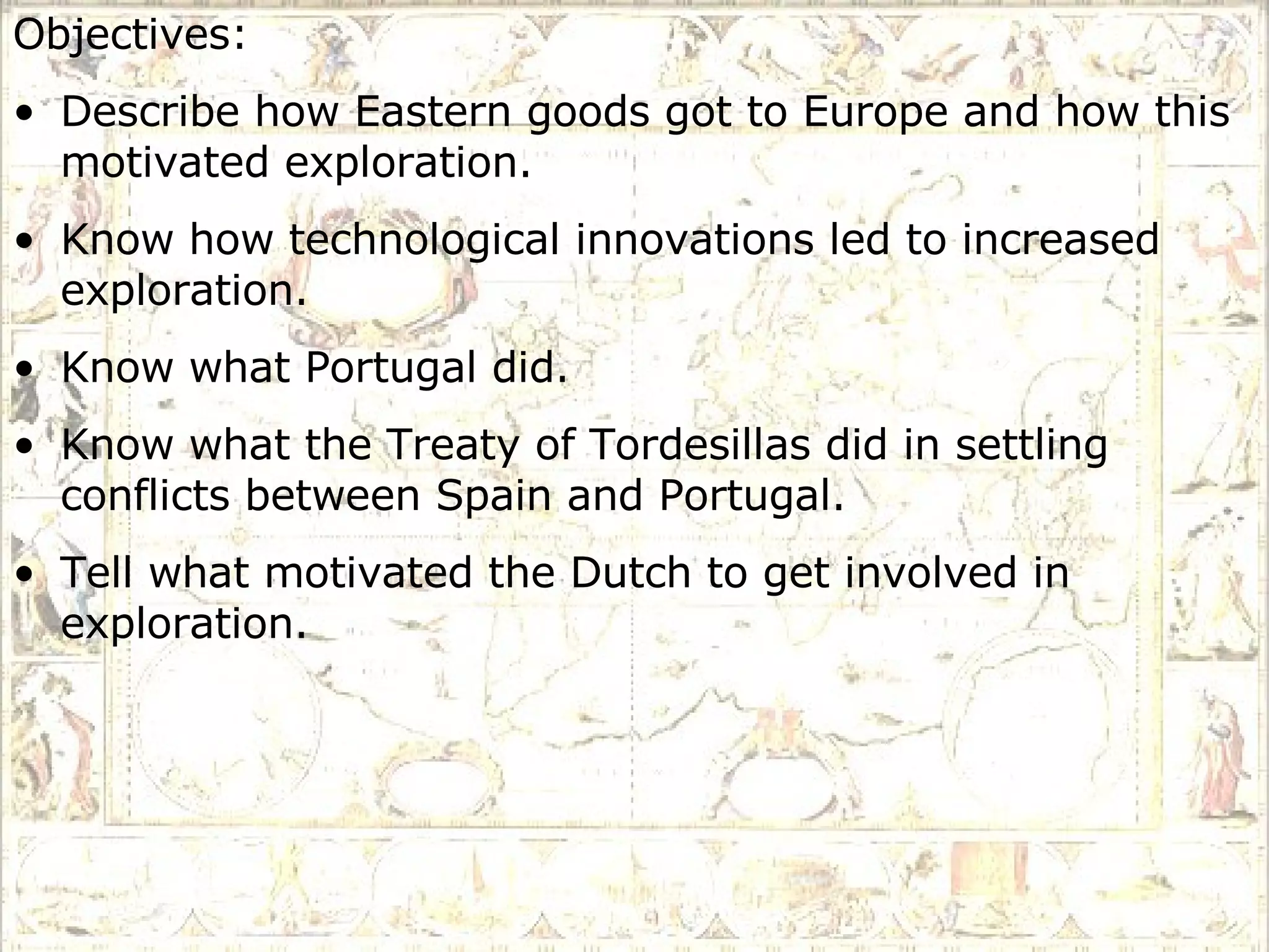 19.1 - Europeans Explore The East | PPT