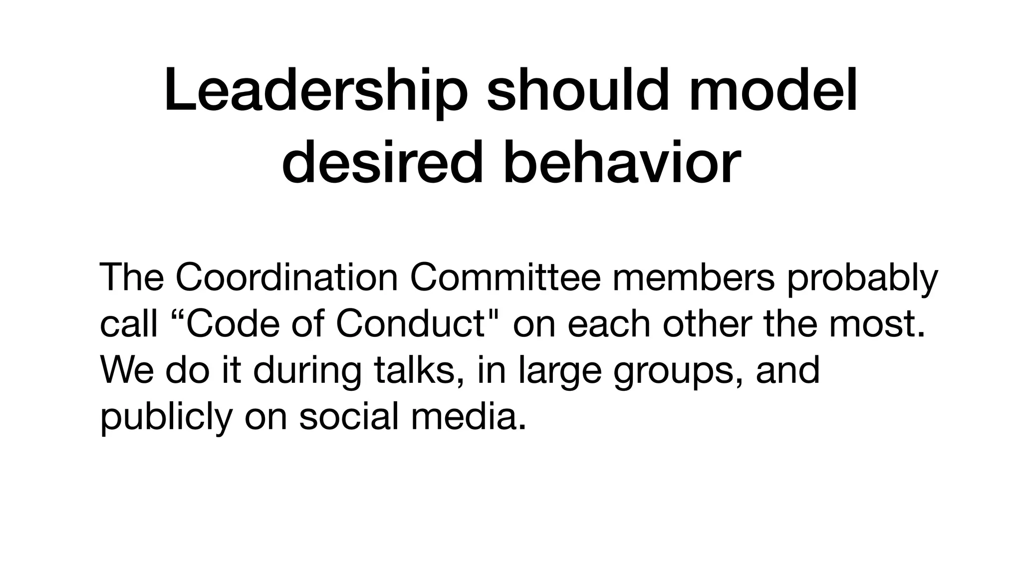 Lessons from the Astropy Code of Conduct | PPT